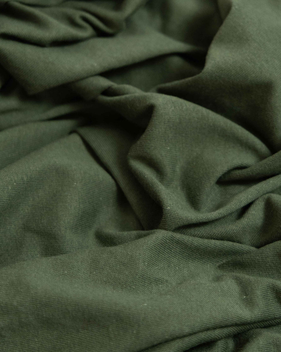 2m May Green 100% cotton jersey – arkdefo