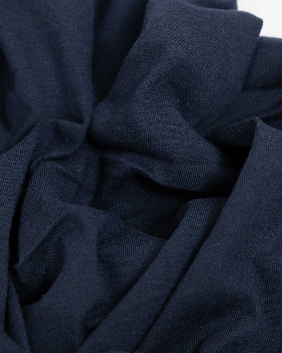 2m Navy Blue 100% cotton jersey – arkdefo